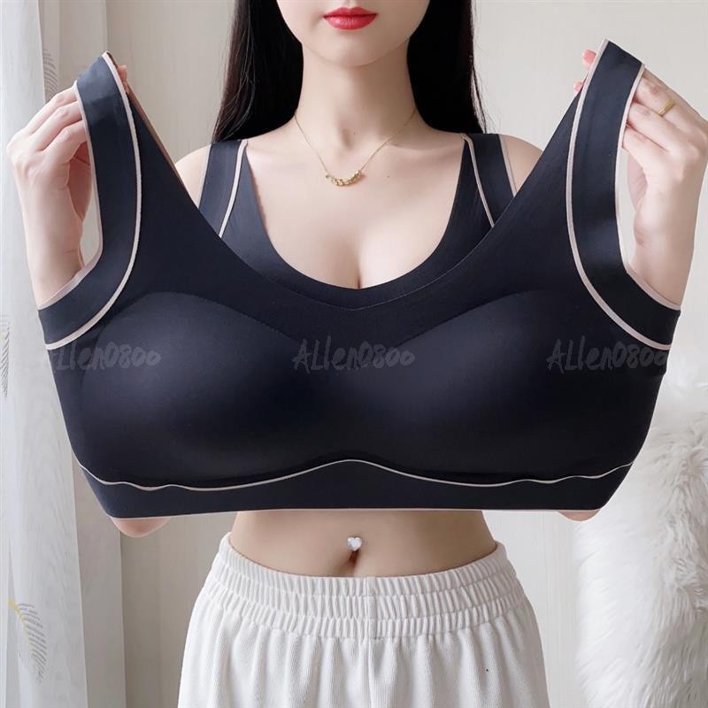 M-5XL超大尺碼內衣 無痕無鋼圈聚攏收副乳胖MM內衣 120公斤雲朵防震美背胸罩 瑜伽睡眠調整型內衣 a | 蝦皮購物