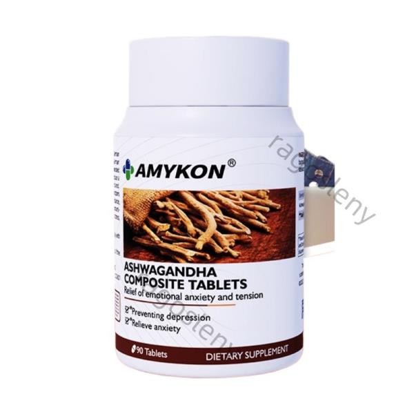 AMYKON 安美心 南非醉茄提取物 降皮質醇抑製劑 90粒/瓶 | 蝦皮購物