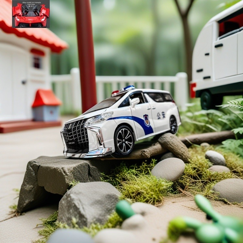 星空 模型車 1:24 合金車 Toyota Elfa 阿法模型車 開門 音樂模型 迴力車 模型車 警車 玩具車 男 | 蝦皮購物