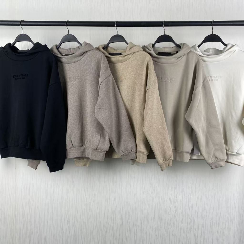 【免運】Fear Of God Essentials FW23 雲係列 帽衫 膠印logo 連帽衛衣 fog帽T 帽踢 | 蝦皮購物