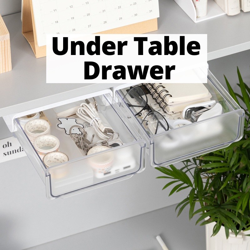 Under Desk Drawers Under Table Drawer Creative Desk Sticker | 蝦皮購物