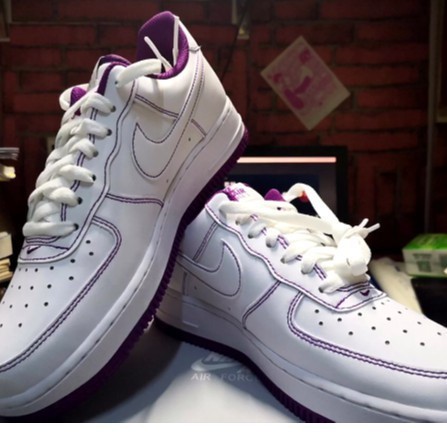 現貨 Nike Air Force 1 Low "Viotech" 白紫 縫線 CV1724-105 休閒鞋 運動鞋 | 蝦皮購物