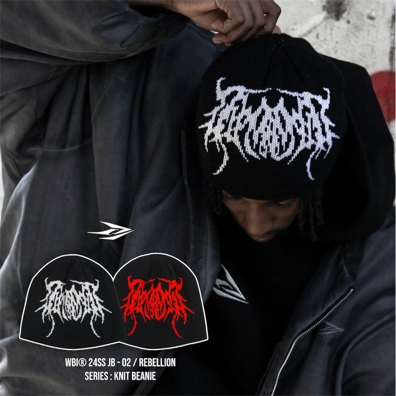 WBI® 24SS JB - 02 / Rebellion Series : Knit Beanie | 蝦皮購物