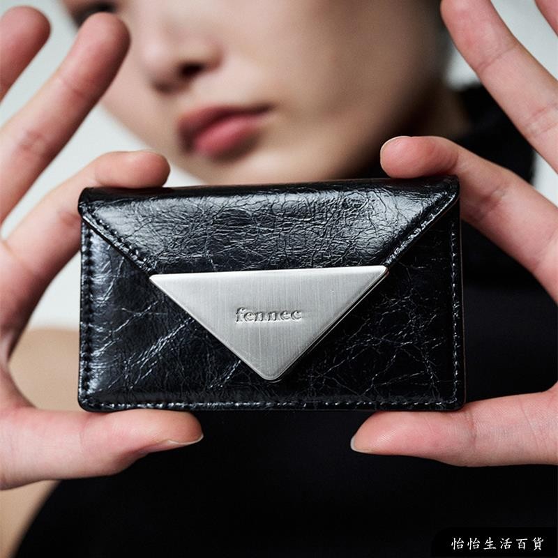 【恰恰優選】FENNEC錢包 Clinkle Triple wallet 漆皮 經典三角牌 錢包 短夾 卡包 | 蝦皮購物