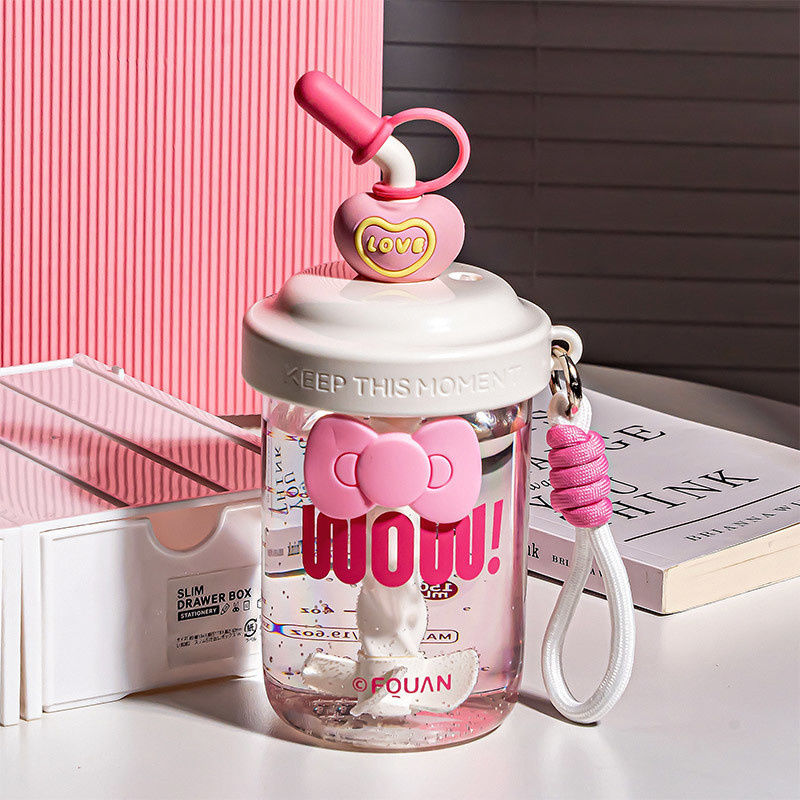 米洛攪拌杯 吸管杯 手提水壺 冰霸杯 保溫杯 吸管杯 咖啡杯 580ml 水杯 環保杯 隨行杯 水壺 水杯 YFYR | 蝦皮購物