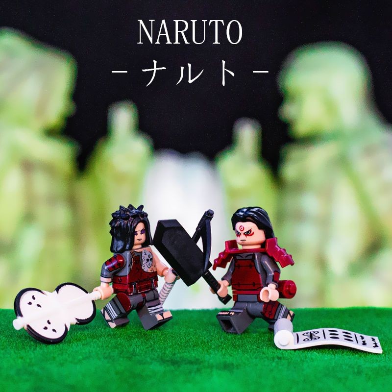 人仔 兼容樂高火影忍者積木小人仔火影千手間柱綱手春野櫻第三方拼裝積通過BSMI認證：M57088 | 蝦皮購物