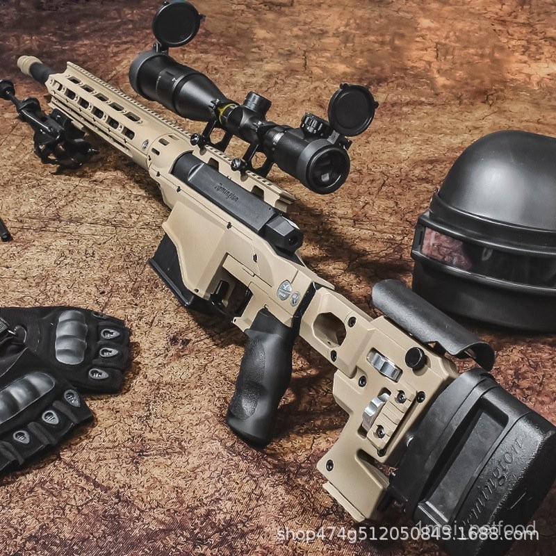 限時下殺 捷鷹MSR狙擊槍尼龍仿真AWM拋殻軟彈槍手動拉栓成人喫鷄模型玩具槍 | 蝦皮購物