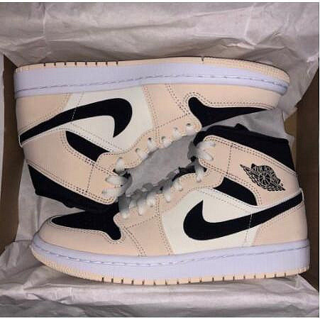 Air Jordan 1 Mid "Barely Orange" 奶茶女款 BQ6472-800 男女鞋 | 蝦皮購物