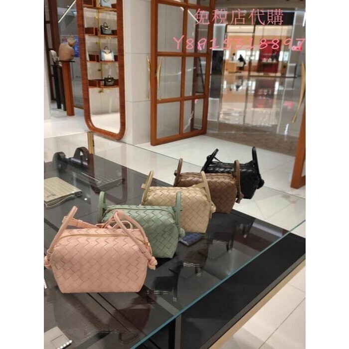 【免稅店代購】全新正品 BV 編織包 Small Loop Sterling 手提包 肩背包 796615 | 蝦皮購物