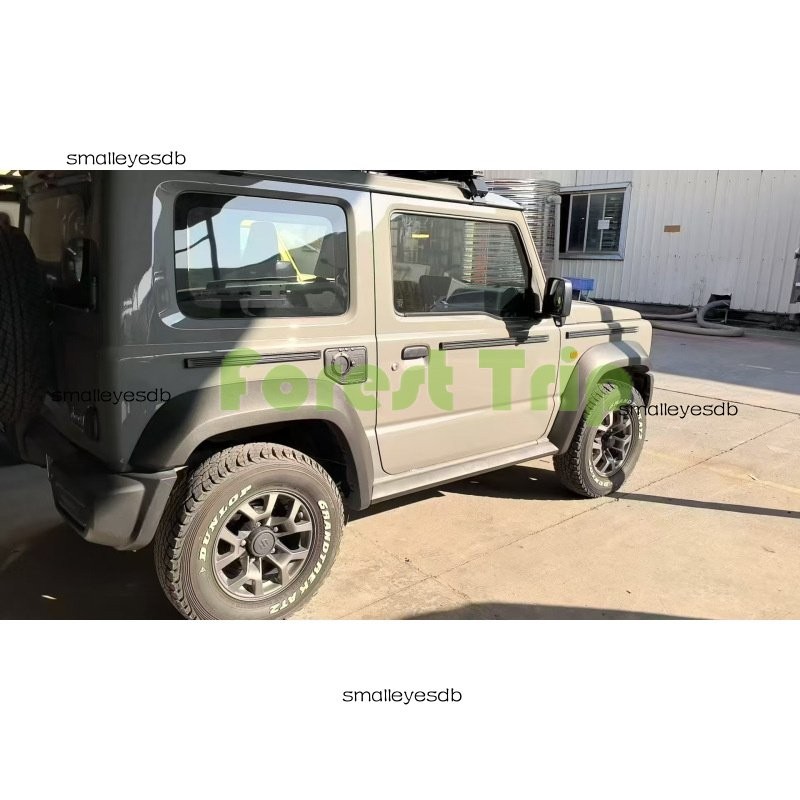 Suzuki Jimny 吉姆尼 2025 JB74 JB64 3門5門外飾改裝黑武士車身飾條腰綫 | 蝦皮購物