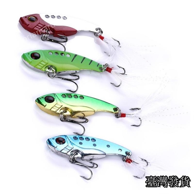 台灣發貨SUIYI 5.5cm/11G 路亞金屬VIB 顫泳型路亞 全泳層仿生釣魚魚餌 假餌 擬餌 釣餌 綁 | 蝦皮購物