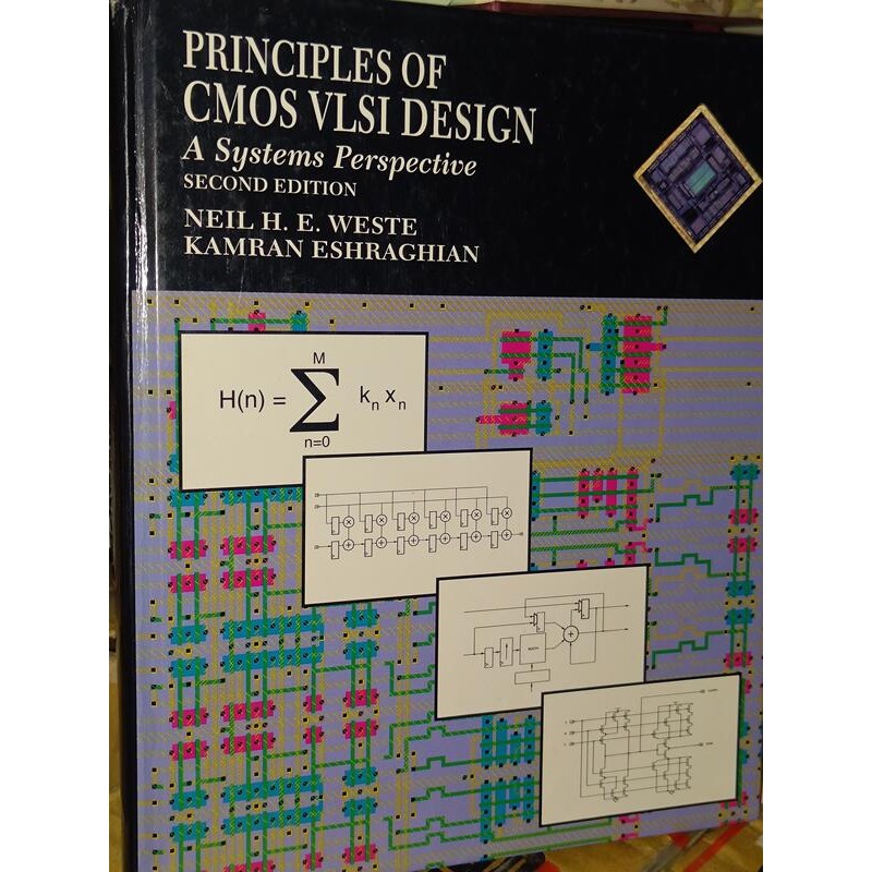 Principles of CMOS VLSI Design 2/e 0201533766 有劃記側面黃斑@7x 二手書 | 蝦皮購物