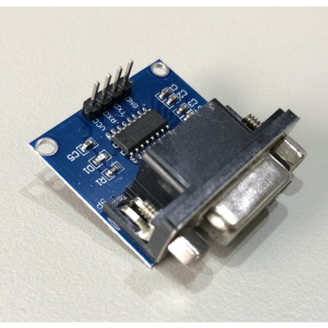 124 RS232模組 串口模組 RS232轉TTL 下載線 MAX3232 Arduino 8051 送杜邦線 | 蝦皮購物