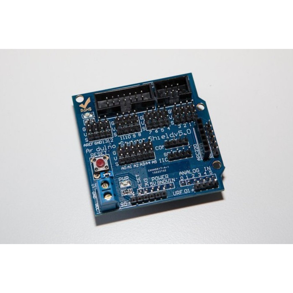 177 Arduino Sensor Shield V5.0傳感器 感測器 伺服馬達 擴展板 電子積木 機器人配件 | 蝦皮購物