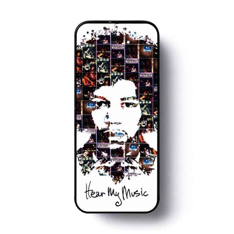 Dunlop Jimi Hendrix 收藏版 Picks (鐵盒) Hear My Music / 12片6種圖案 | 蝦皮購物