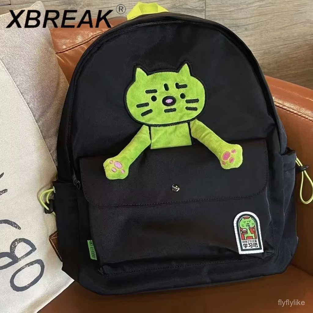 【XBREAK】 雙肩包 學生後背包 學生書包 日韓風 ins風 大容量背包 書包 背包 百搭 簡約後背包 男女通用 | 蝦皮購物