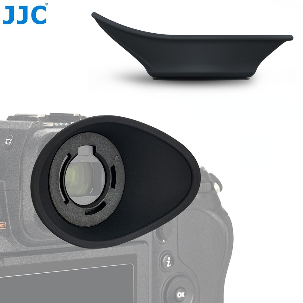 JJC 升級版DK-33眼罩 Nikon Z9 Z8 Zf 相機360度可旋轉取景器觀景窗軟矽膠護目罩 | 蝦皮購物