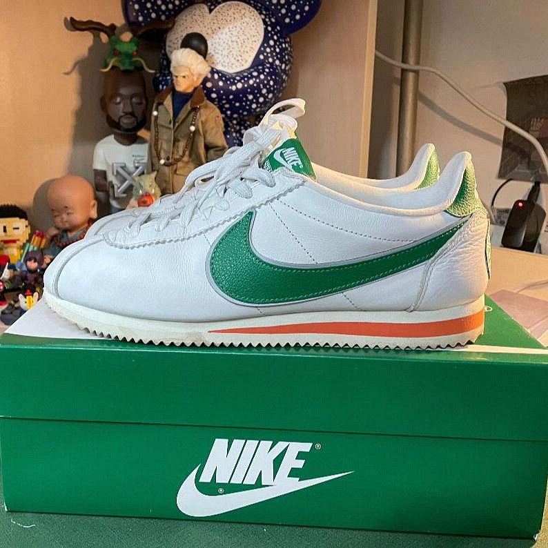 Nike x Cortez Stranger Things 怪奇物語 CJ6106-100 復古 白綠 | 蝦皮購物