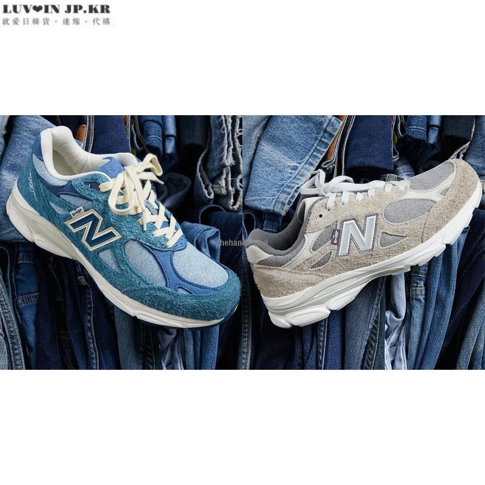 【日韓連線】New Balance NB990系列 灰色 麂皮復古 增高耐磨慢跑鞋 M990LV3 男女鞋 | 蝦皮購物