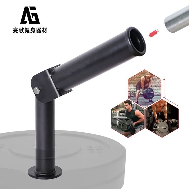槓鈴桿炮筒架地雷炮架V型把手核心硬拉劃船背部力量訓練健身器材 PHKV | 蝦皮購物