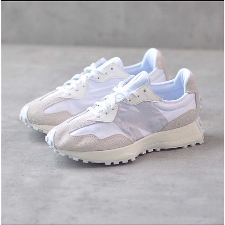 現貨 New Balance 327 白絲綢 灰白 nb327 米白 白色 WS327SFA WS327SFD 運動鞋 | 蝦皮購物