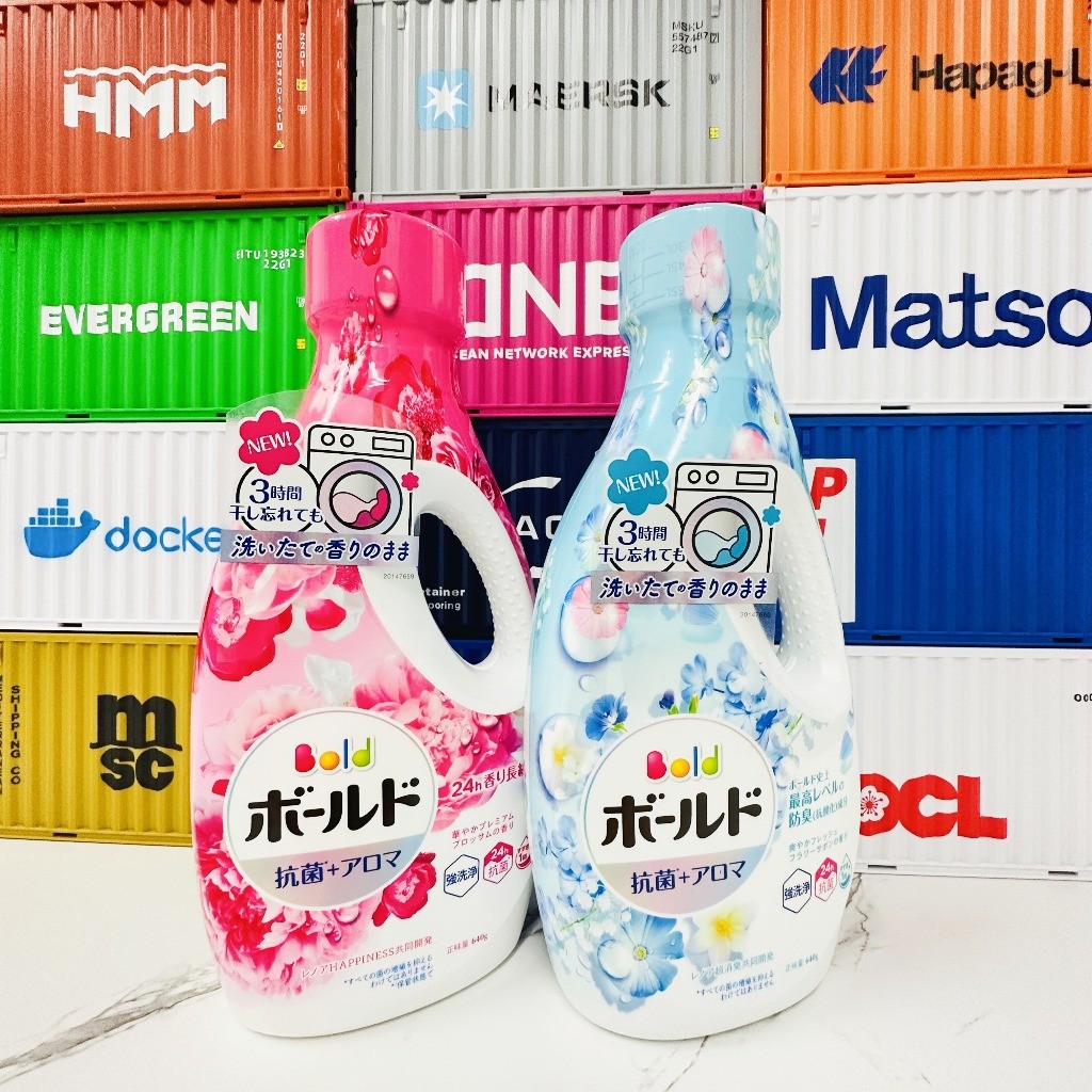 【油頭先生】P&G 洗衣精 洗衣液 牡丹花香 白葉花香 640g 瓶裝 日本製 濃縮洗衣液 袋裝 780g | 蝦皮購物