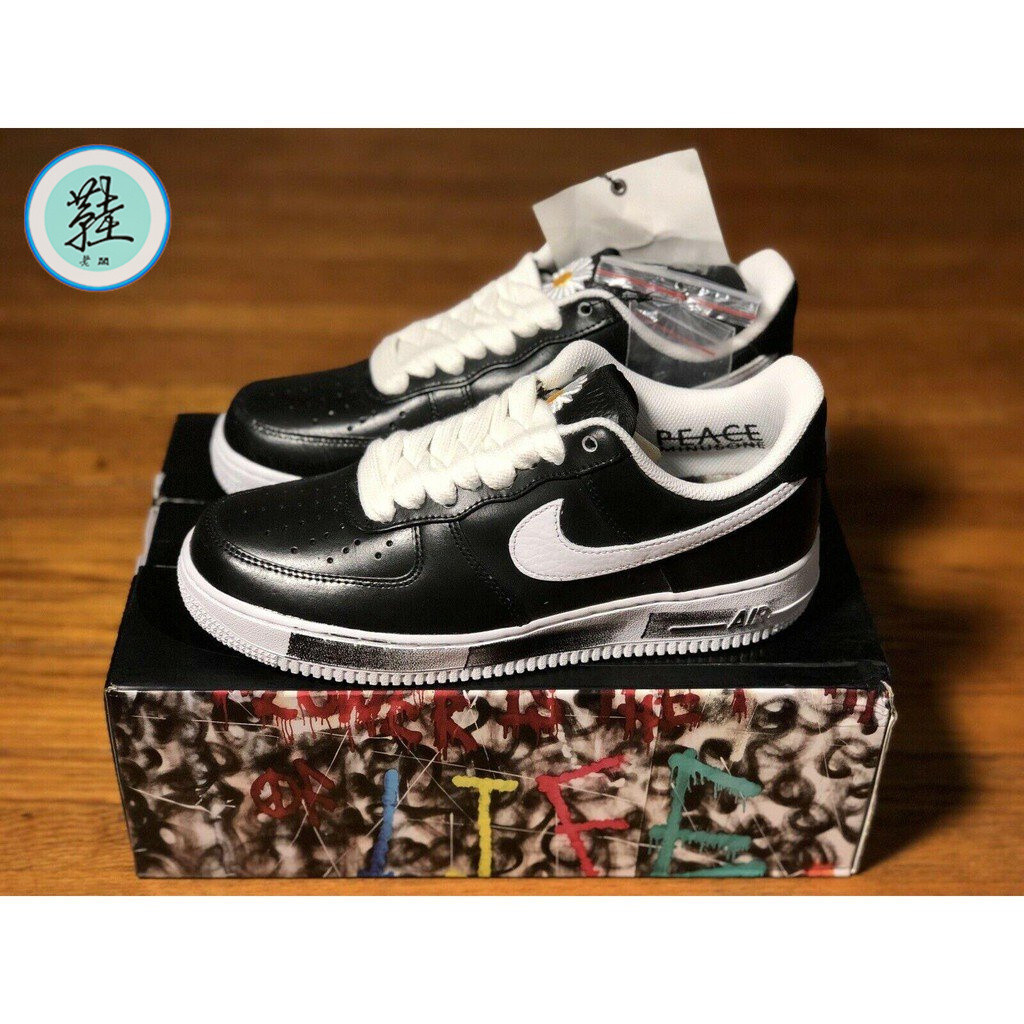 現貨 nike x gd peaceminusone air force 1 黑白 aq3692-001 休閒鞋 運動鞋 | 蝦皮購物