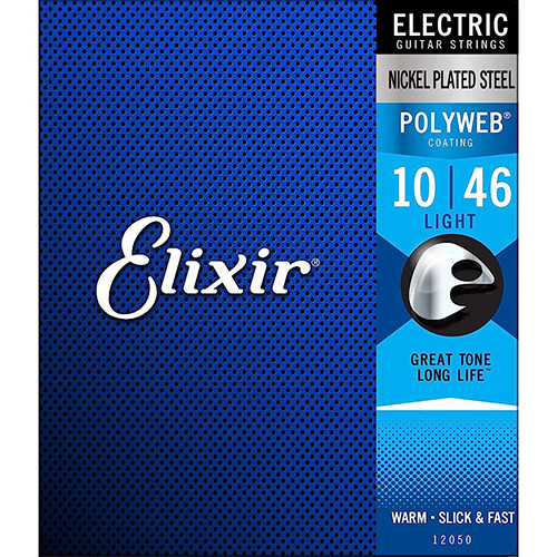 Elixir 電吉他弦 12050 POLYWEB 鍍鎳鋼 10 46 專利覆膜製造 隔絕潮溼 強化剛性【他,在旅行】 | 蝦皮購物