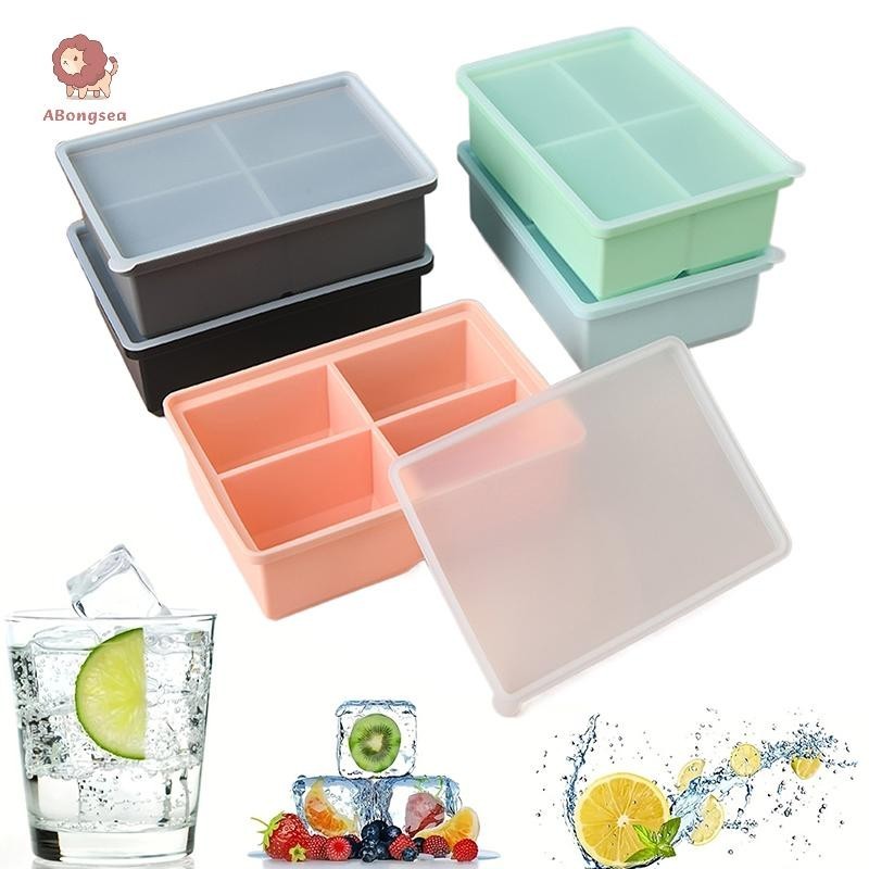 4/6/8 Grid Multifunction Silicone Freezer Molds With Lids Ea | 蝦皮購物