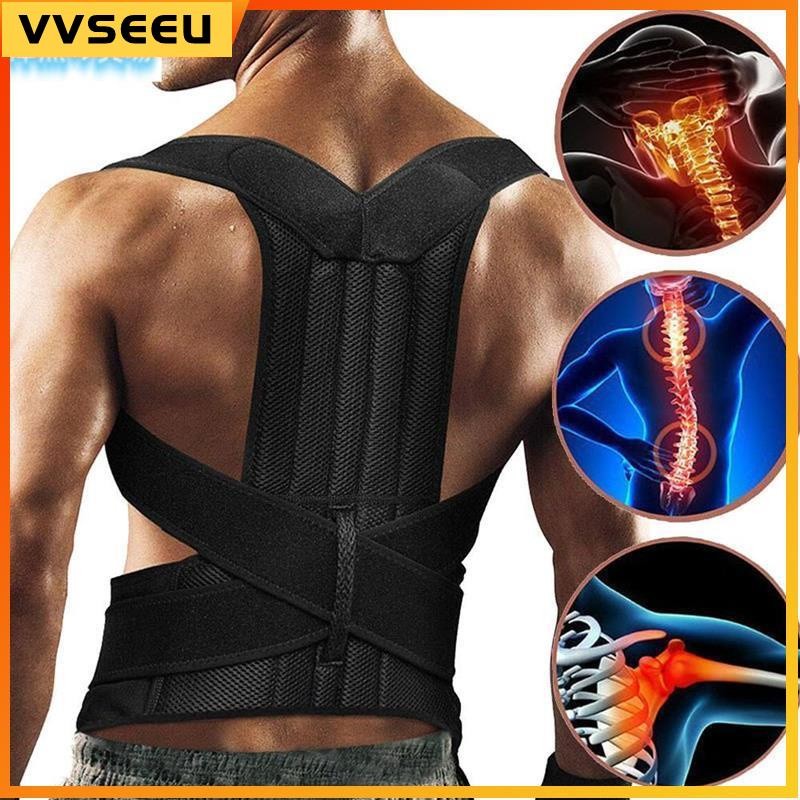 Adjustable Adult Corset Back Posture Corrector Therapy Shoul | 蝦皮購物