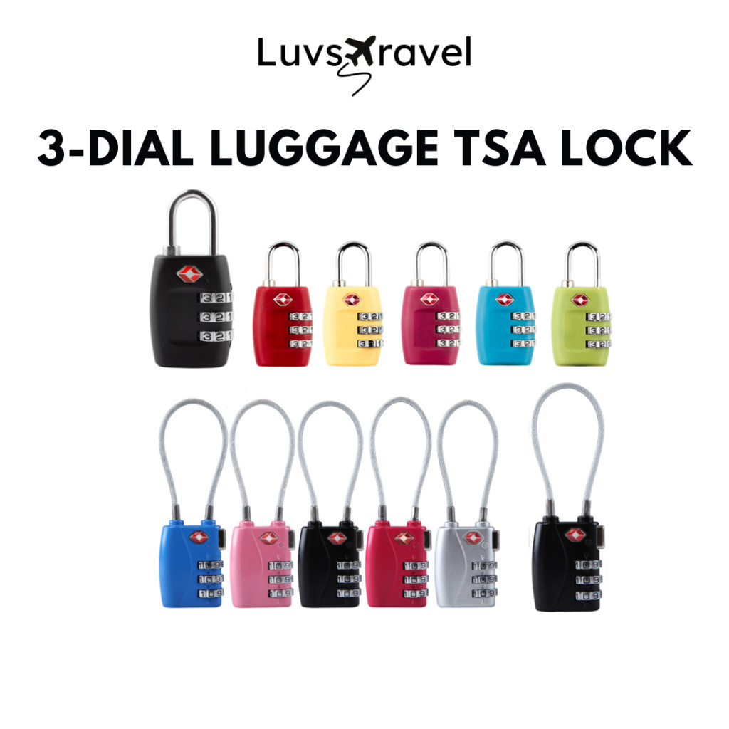 TSA Locks High Security Anti-theft Combination Password Lock | 蝦皮購物