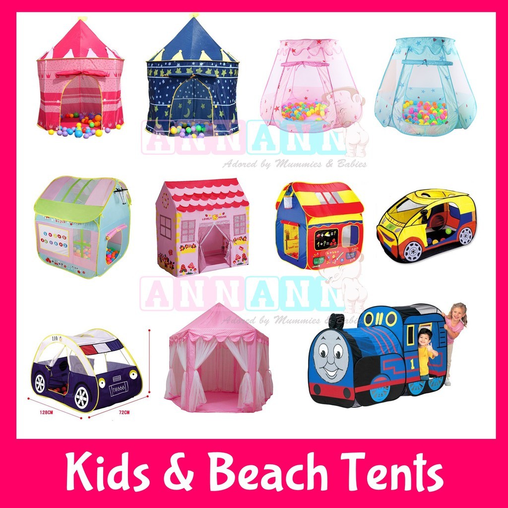#1 Castle House Princess Kids Children Tent★Balls★Ball Pit C | 蝦皮購物