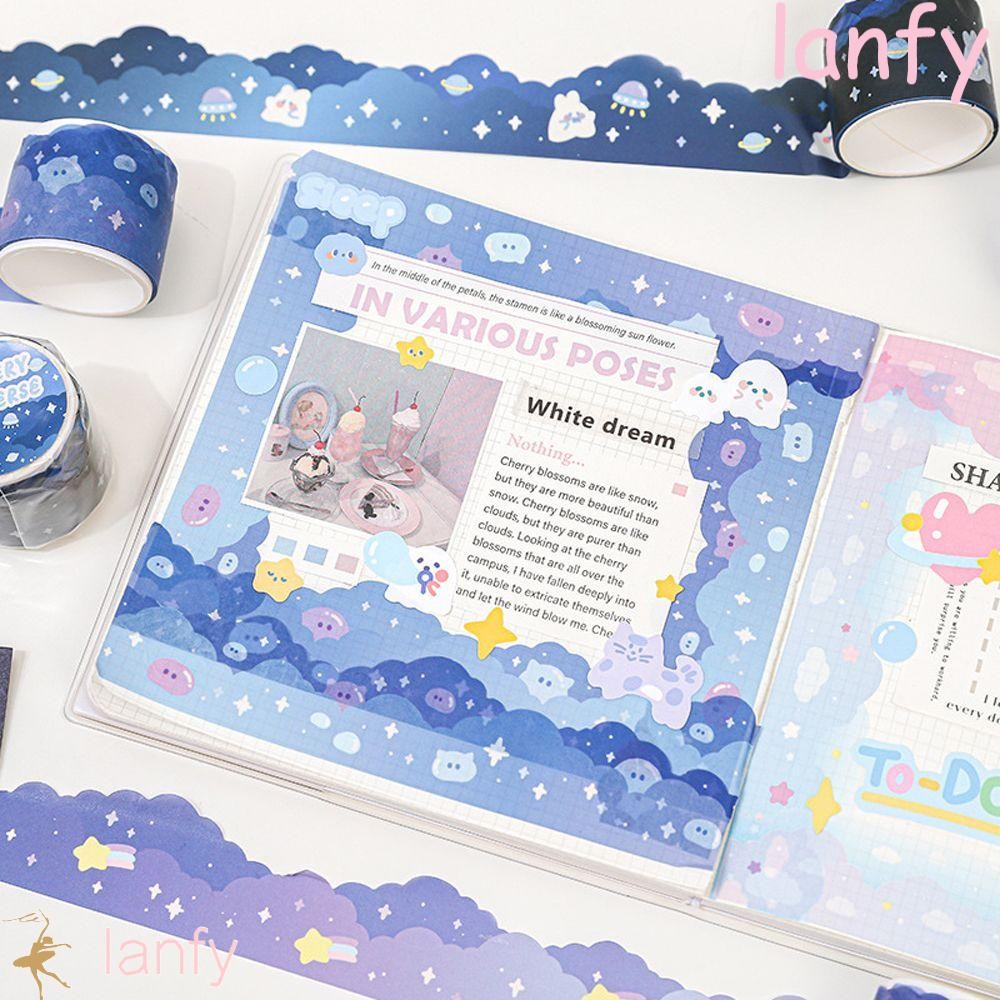 DIY Scrapbook Sticker Starry Sky Series Cartoon Cloud Shaped | 蝦皮購物