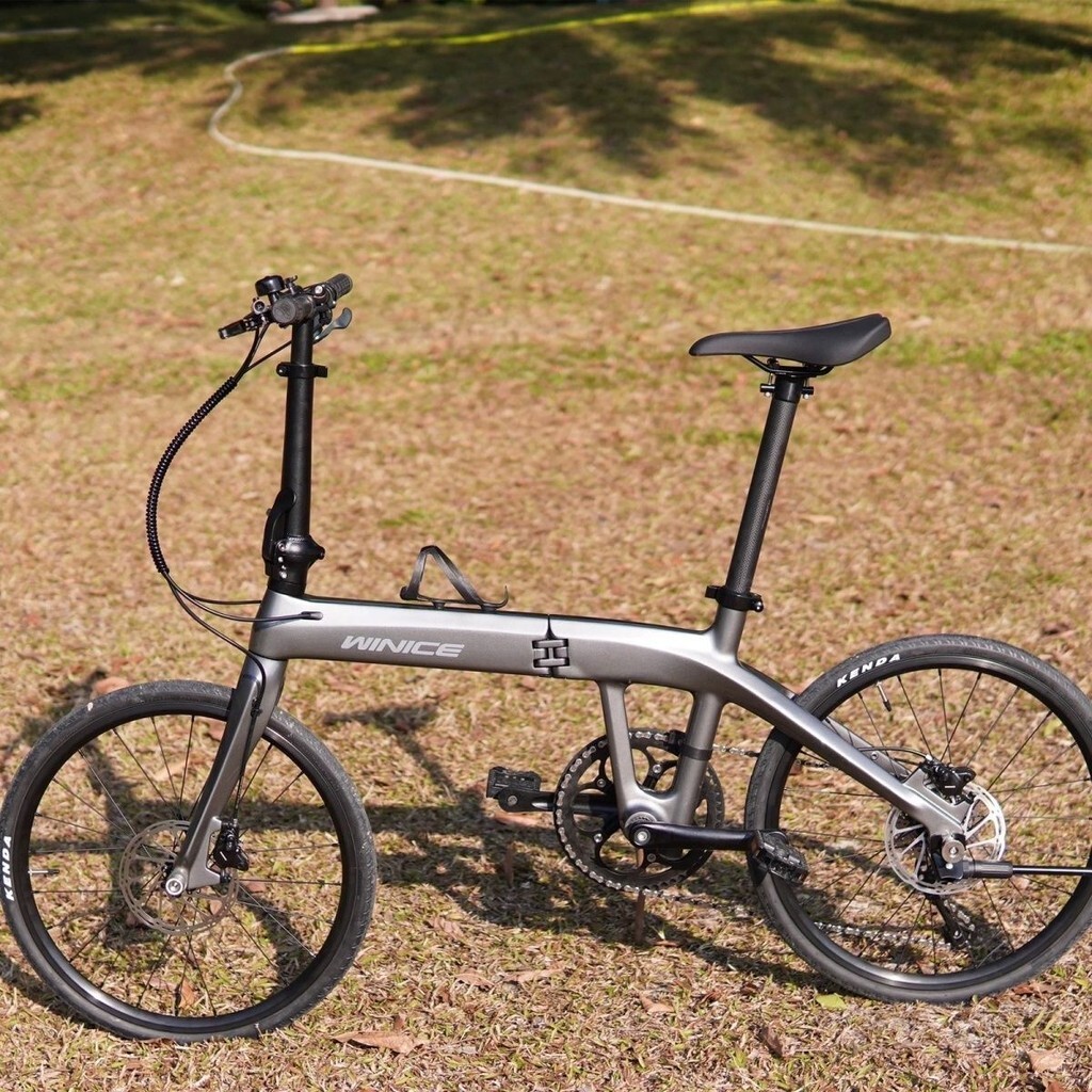 WINICE 20寸碳纖維折疊車-便攜輕便超輕,10速油壓碟剎正品（工廠直發不含運費） | 蝦皮購物