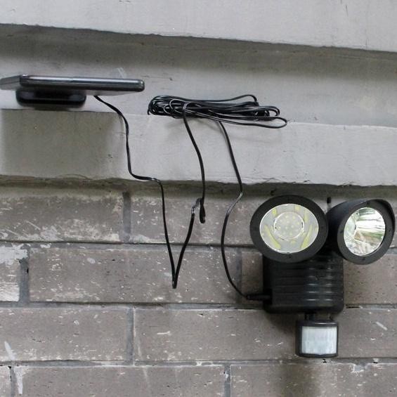 22LED Outdoor Garden Solar Powered PIR Motion Sensor Securit | 蝦皮購物