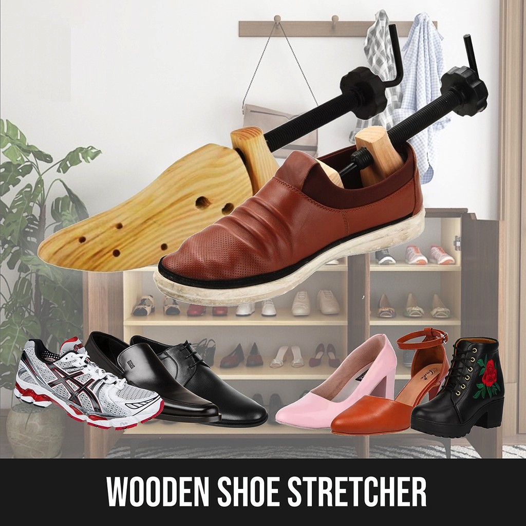 Wooden Shoe Stretcher Expander Shaper Shoekeeper (1pc per or | 蝦皮購物