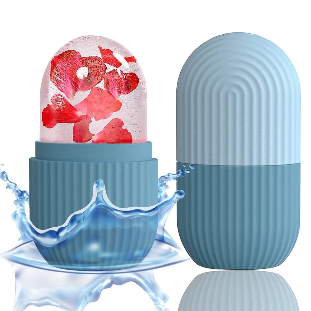 Puff Face Roller Cool Ice Roller Massager Skin Lifting Tool | 蝦皮購物