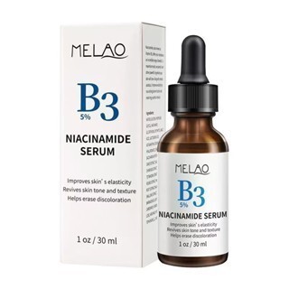 MELAO煙酰胺精華液 維生素B3 面部控油 補水淡斑 保濕護膚 去黃提亮 | 蝦皮購物