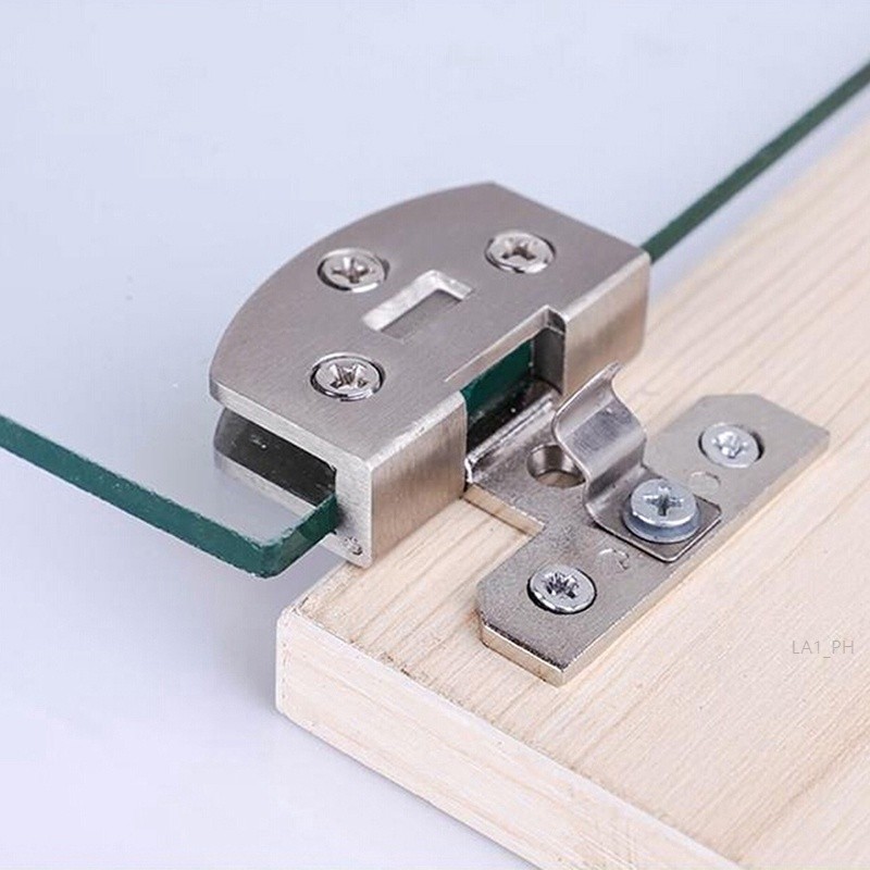 Glass Door Hinge Display Cabinet Hinges Swivel Cupboard Hing | 蝦皮購物