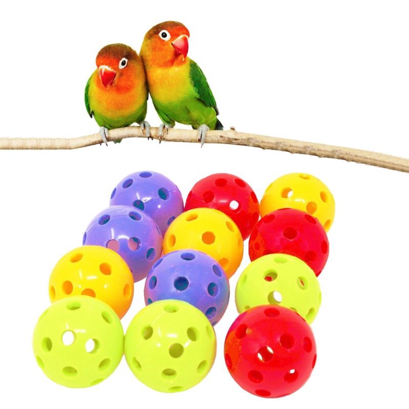 12Pcs Bird Parrot Foot Talon Ball Toy for Parakeet Cockatiel | 蝦皮購物