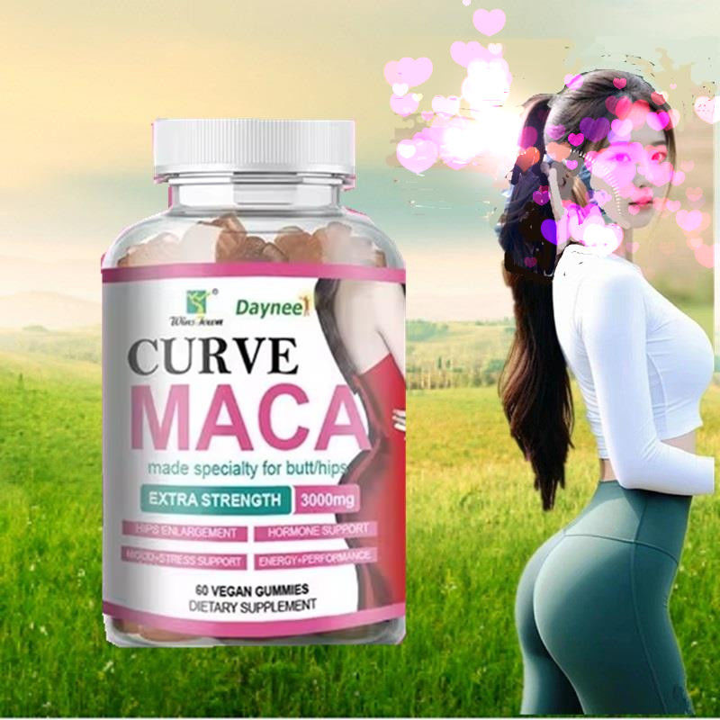 Curve Maca Gummies ultimate maca gummies pills for butt hips | 蝦皮購物