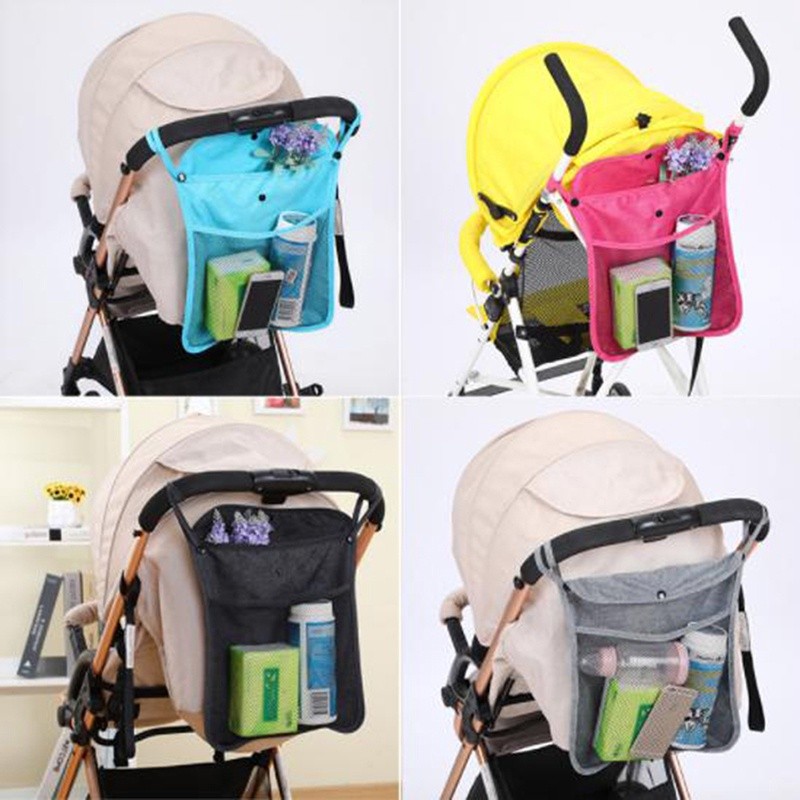 Practical Baby Infant Stroller Mesh Bottle Diaper Storage Or | 蝦皮購物