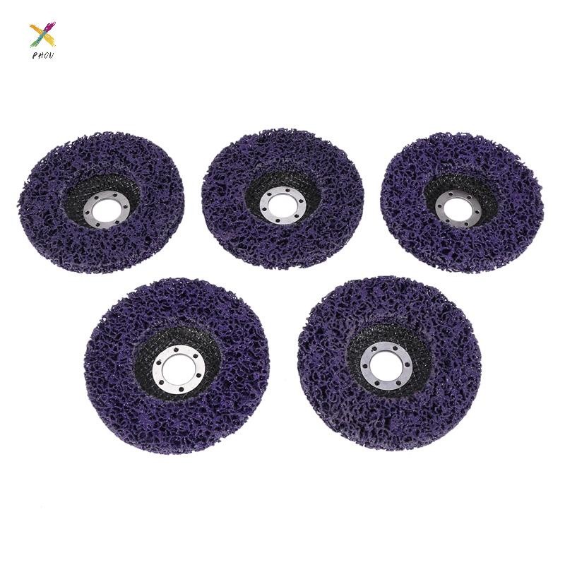 5Pcs Abrasive Wheel Grinder Strip Disc 125 mm Poly Strip Dis | 蝦皮購物