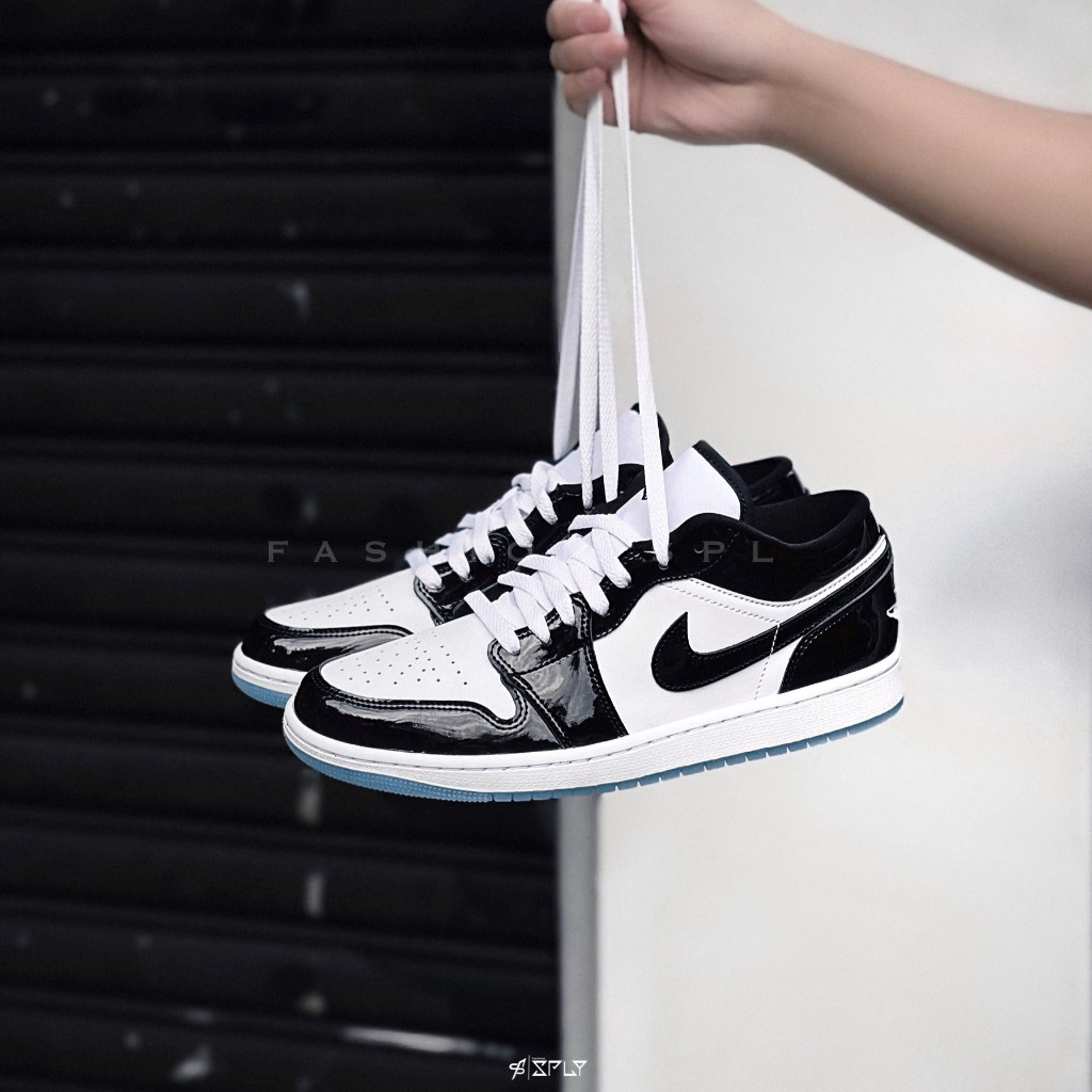 【代購】Air Jordan 1 Low SE 黑白 漆皮熊貓 休閒鞋 DV1309-100 | 蝦皮購物