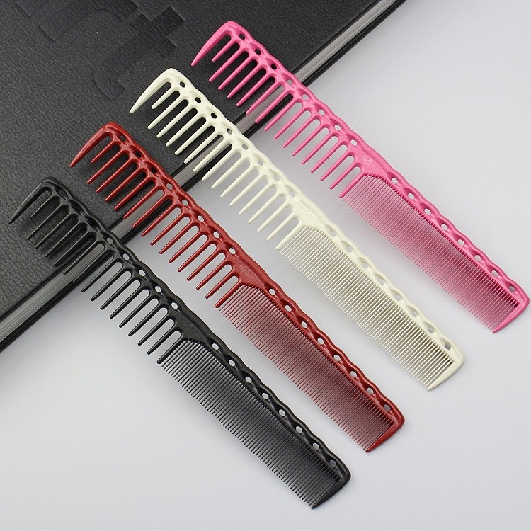 YS 332 Master Barber Comb FINE CUTTING COMB WIDE Carbon for | 蝦皮購物