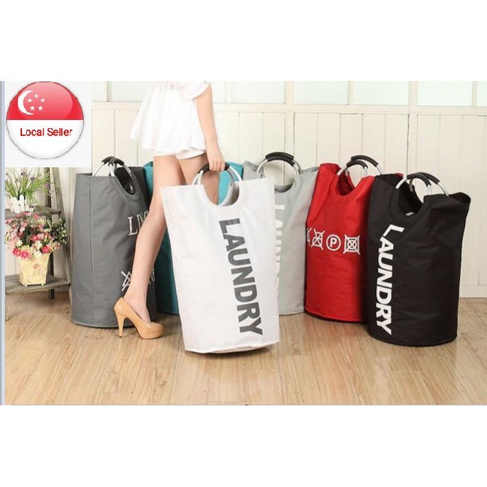 Laundry Bag Foldable Laundry Basket Large Dirty Laundry Bask | 蝦皮購物