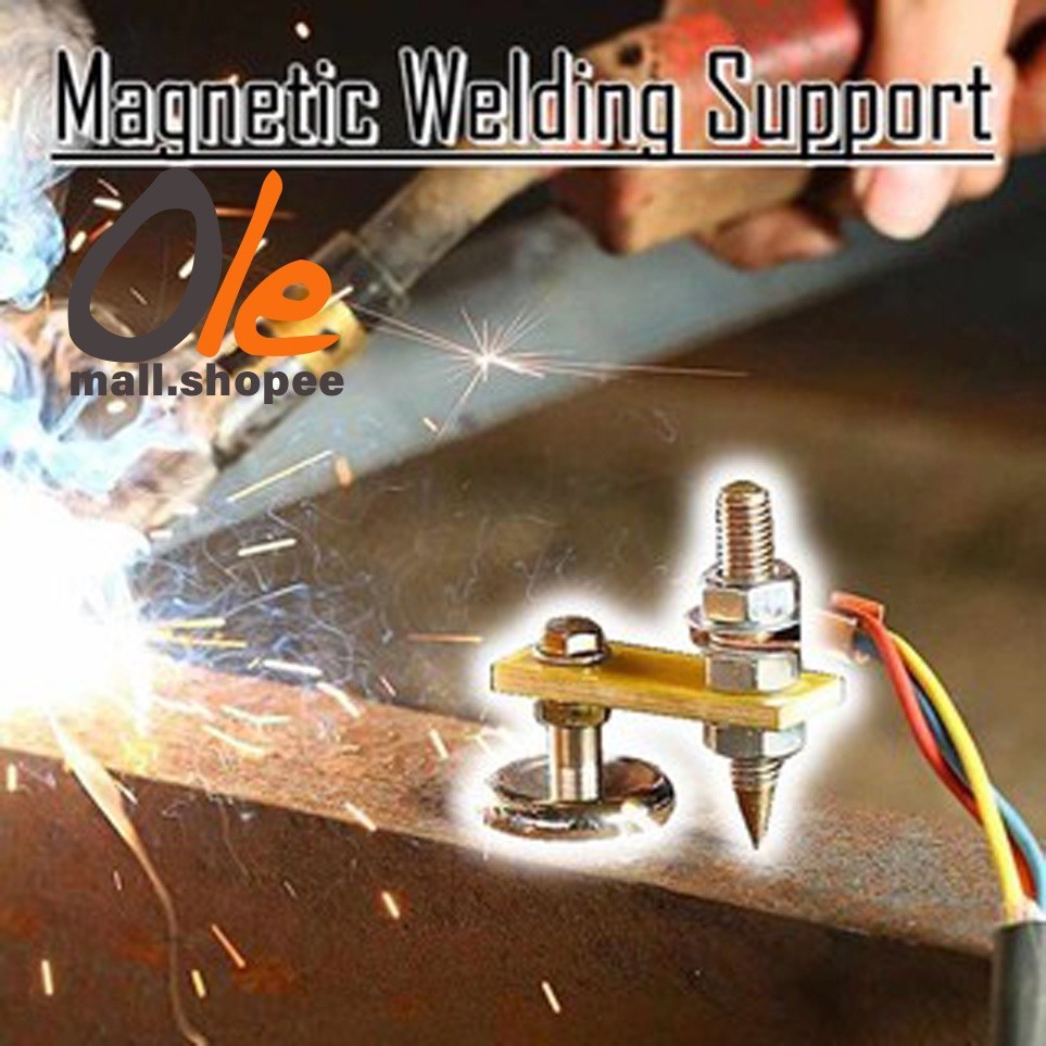 Magnet Head Magnetic Ground Clamp Metal Plate Welding Suppor | 蝦皮購物
