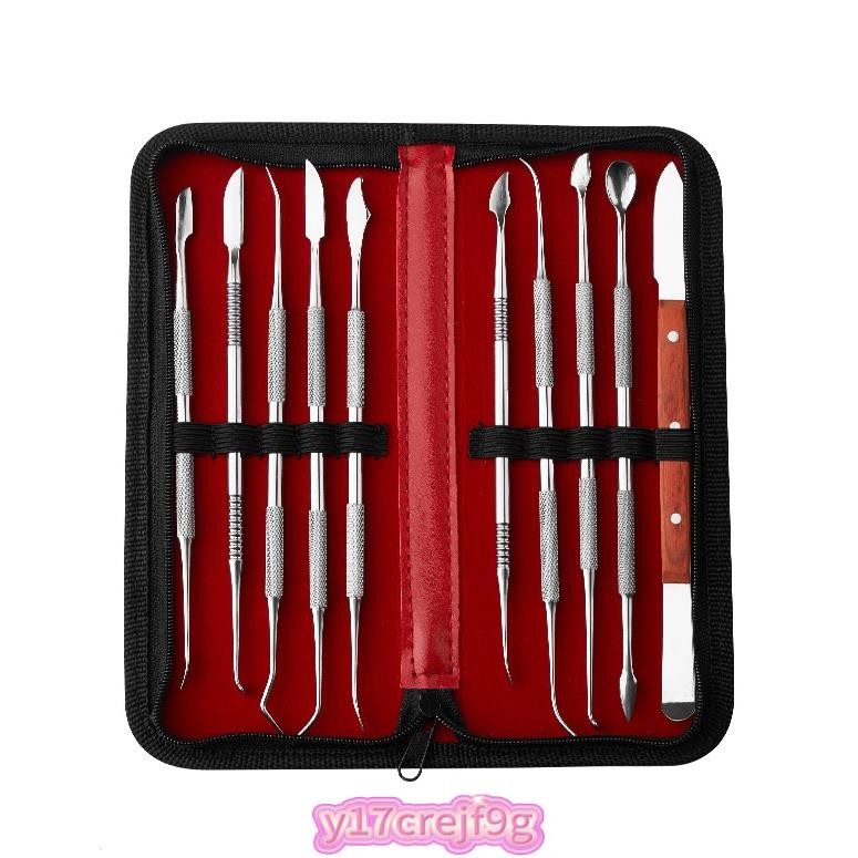 Dental Lab Equipment Wax Carving Tools Set Sculpture Knife I | 蝦皮購物