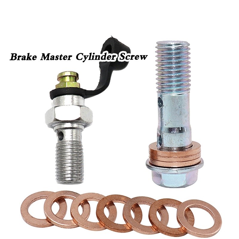 Motorcycle Brake Banjo Bolt Motorcycle Brake Master Cylinder | 蝦皮購物