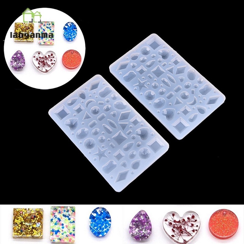 DIY Silicone Pendant Mold Making Jewelry for Resin Necklace | 蝦皮購物
